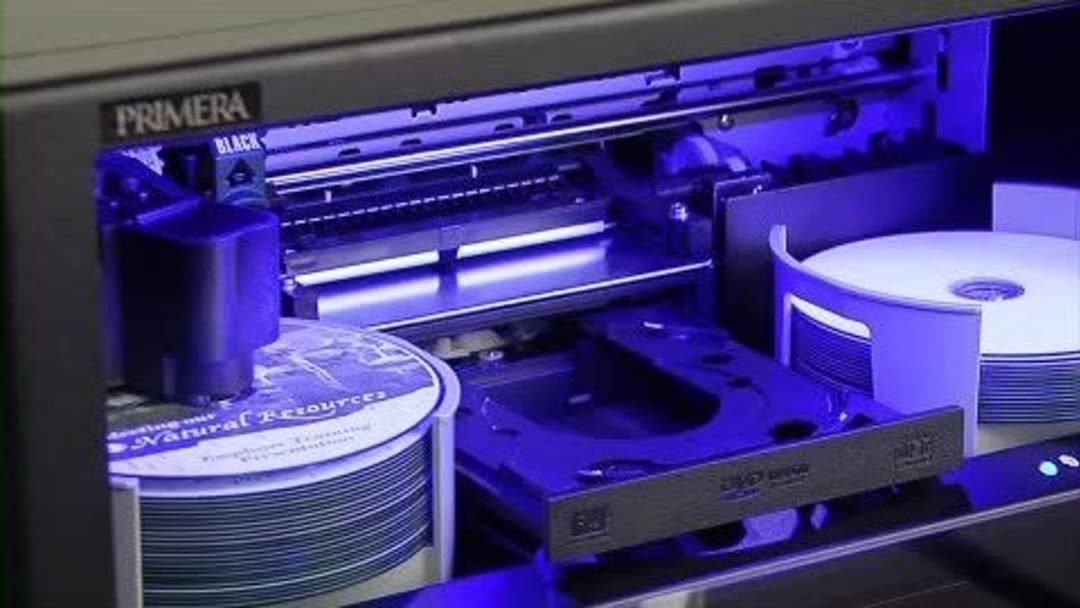 BravoXR系列光盘打印刻录机产品视频
