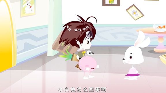 侦探故事:小兔子家里太乱了,这是发生啥了,是不是被打劫了