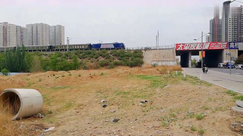 K1278次出大同站去往大同东站方向