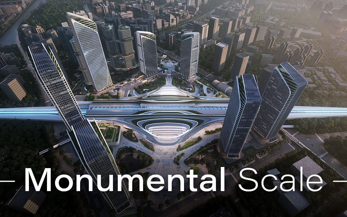 Lumion动画渲染的极限在哪里?由国人团队蜂巢为Aedas制作的最大...