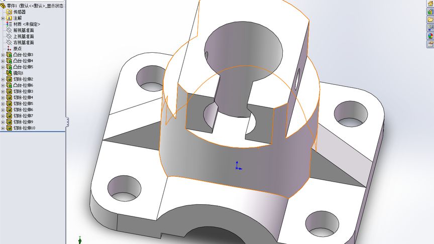 SolidWorks实例绘图,SolidWorks产品设计,SolidWorks机械设计。
