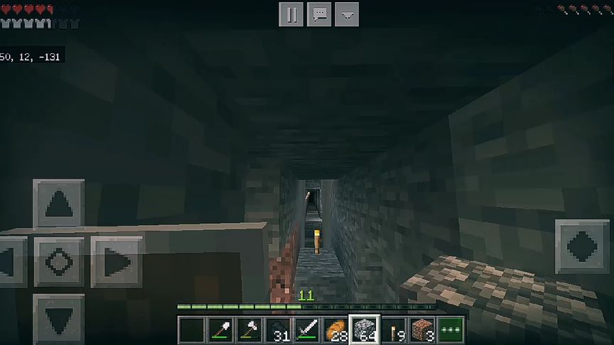 单人生存第八期 使用鱼骨挖矿法一直没挖到钻石 稿子都用坏了