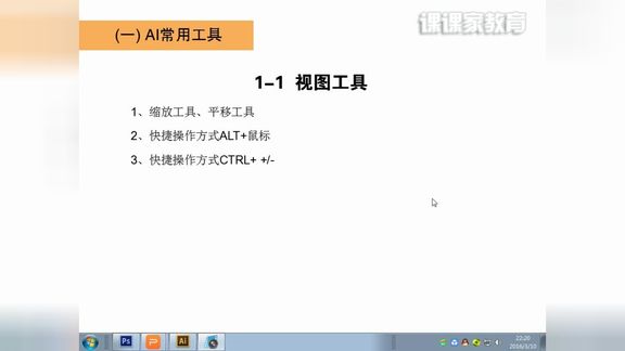 课课家教育 AI零基础入门实例教程(ILLUSTRATOR cs6速成教材)