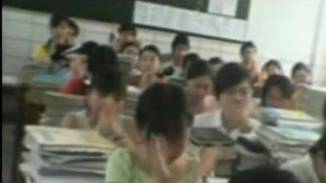 真实记录最感人的高三毕业班师生惜别场面