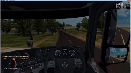 欧洲卡车模拟2奔驰运货坑爹地图玩好久