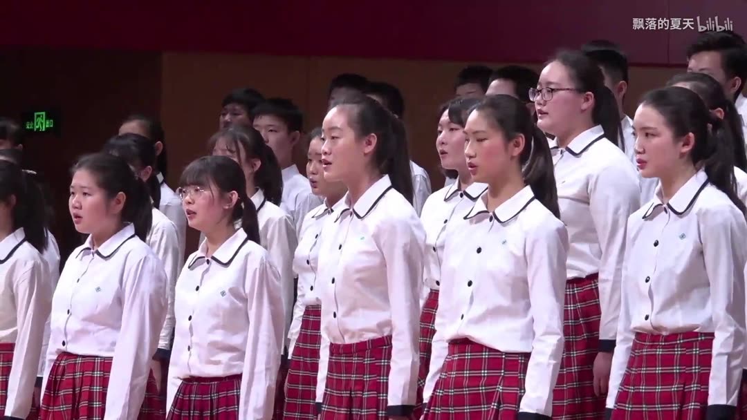 北京师大附中高中合唱团《我爱你中国》