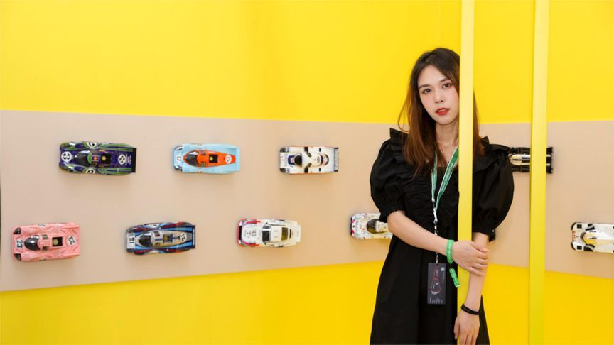 保时捷模型展,也可以是女孩子的快乐?