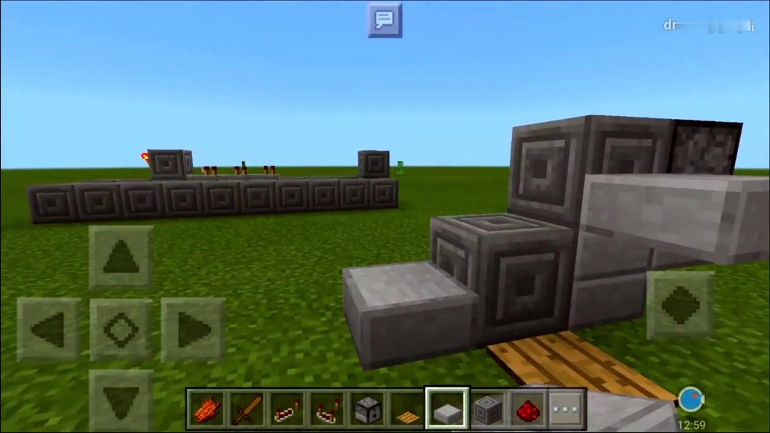 我的世界红石门,红石大炮教学,dnzhafg解说