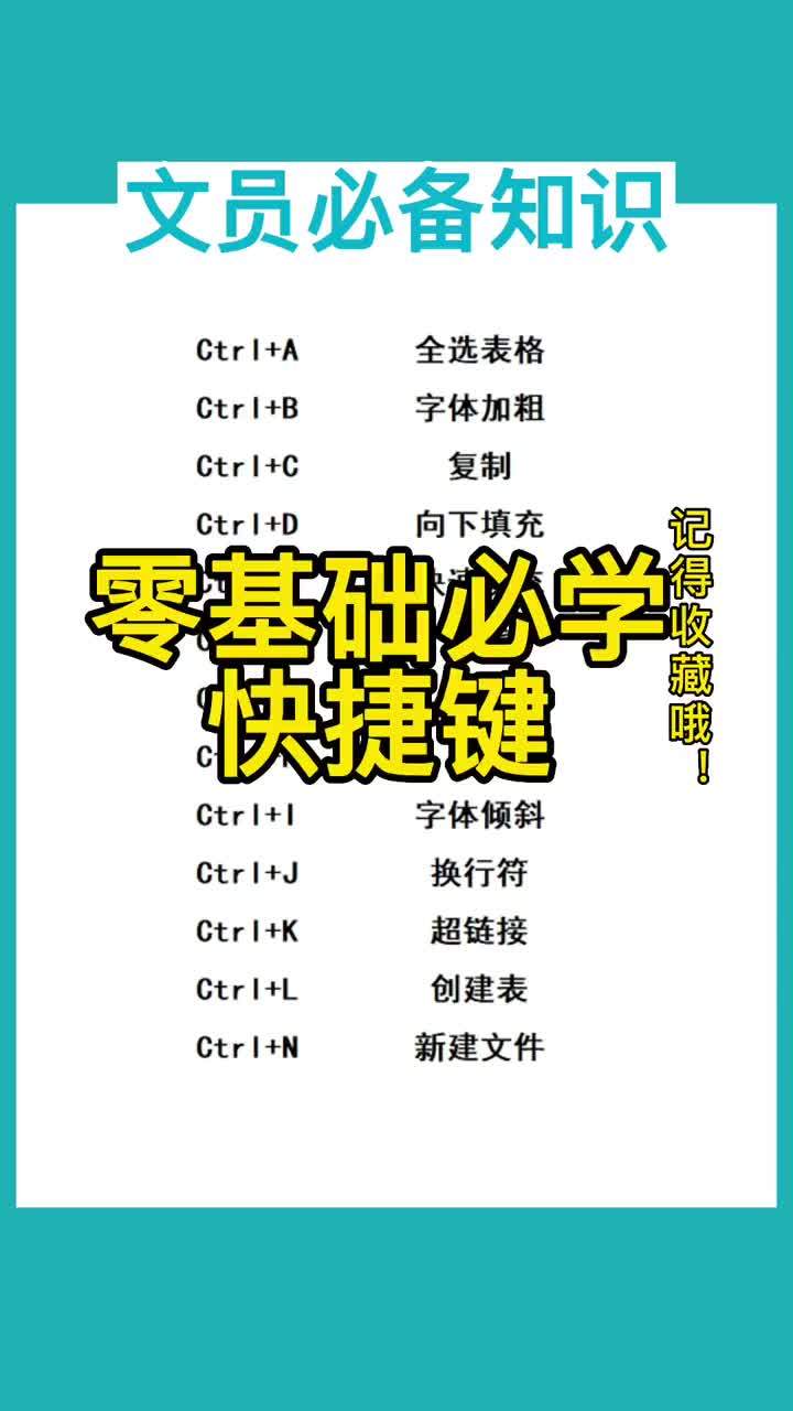 计算机必备的快捷键,赶紧学起来吧!