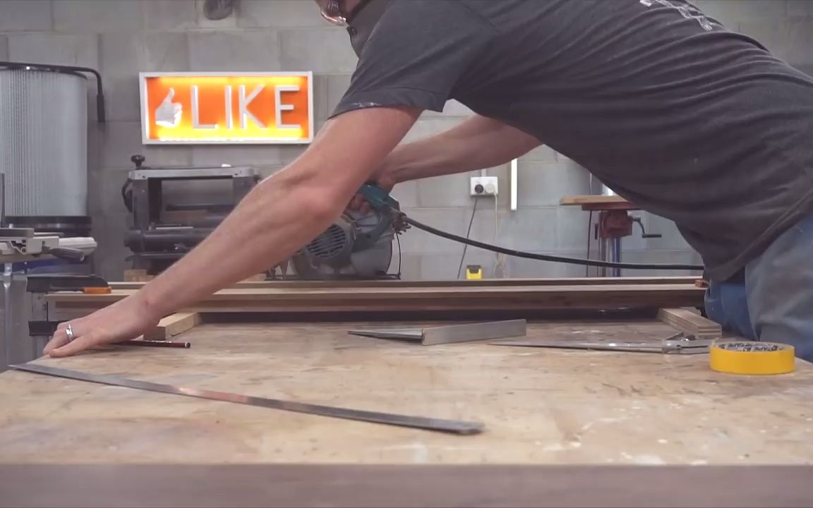 如何制作实木书架!木工大师细节讲解!