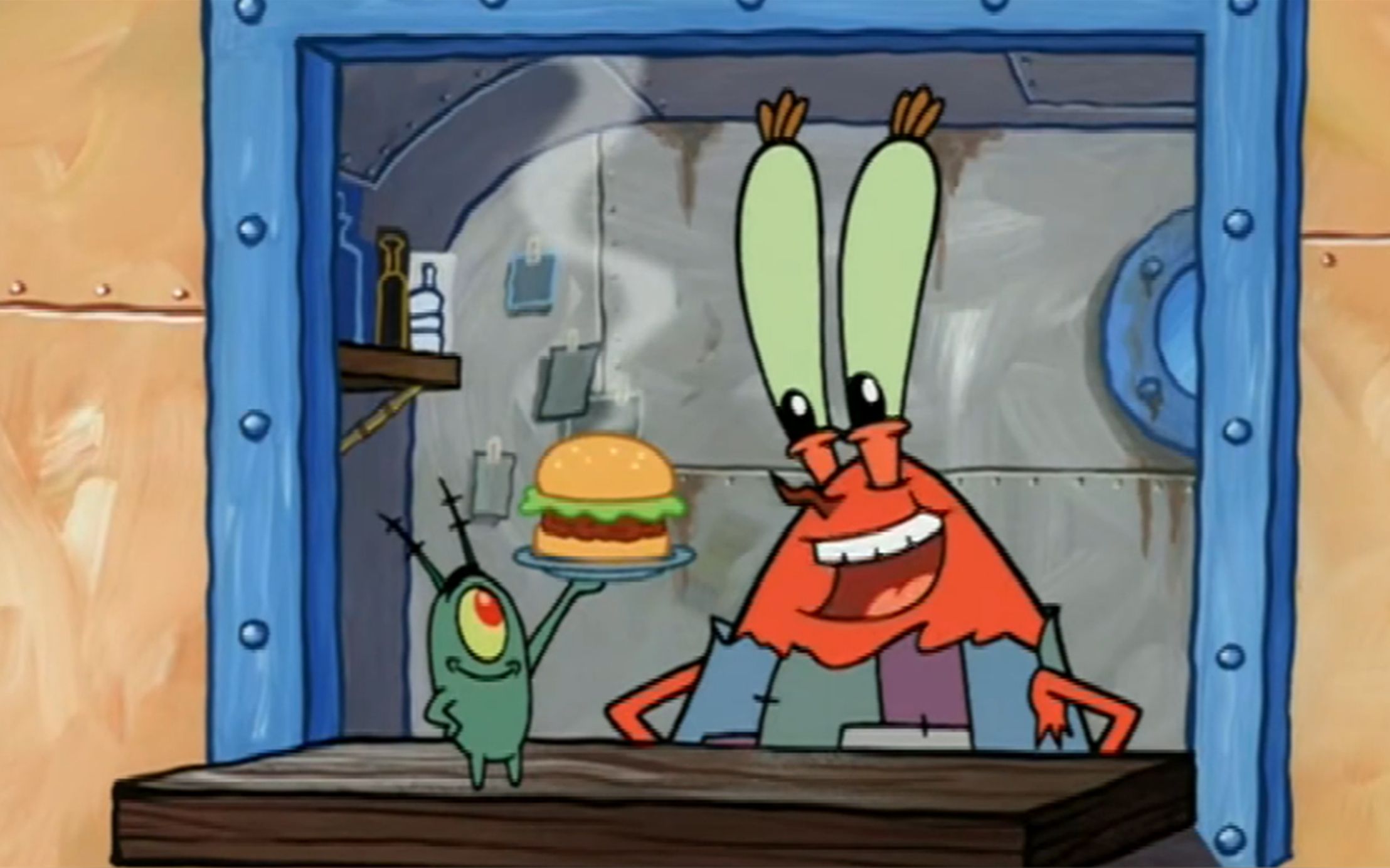 《海绵宝宝》蟹老板和痞老板之前是最好朋友,为何现在却成敌人?