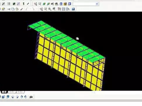 钢结构设计视频课程-玻璃幕墙结构钢结构钢架点式幕墙设计