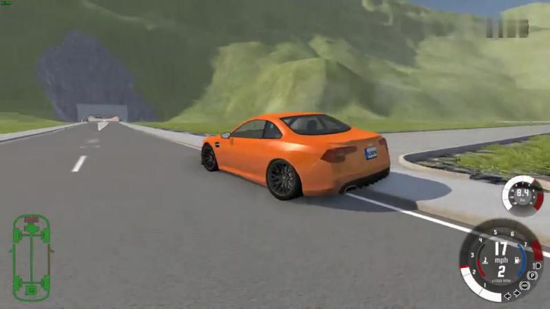 ...MOD」人体碰撞测试!毁车 车祸 车损游戏 物理游戏 车祸模拟器 小煜...