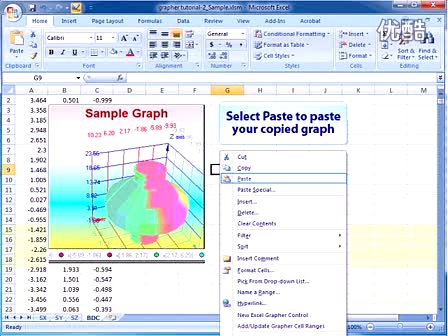 Grapher Tutorial 3.1(三维四维可视化制图教程)