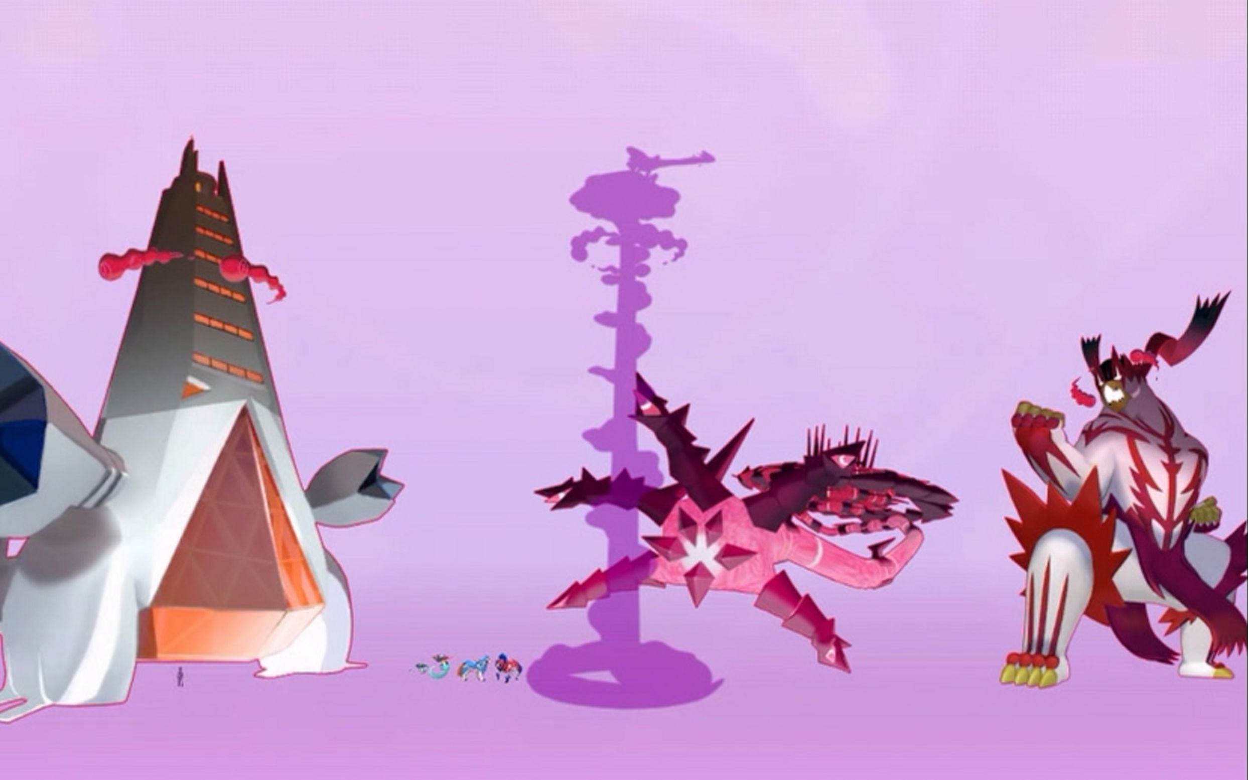 【宝可梦Home】超极巨化体型大小对比