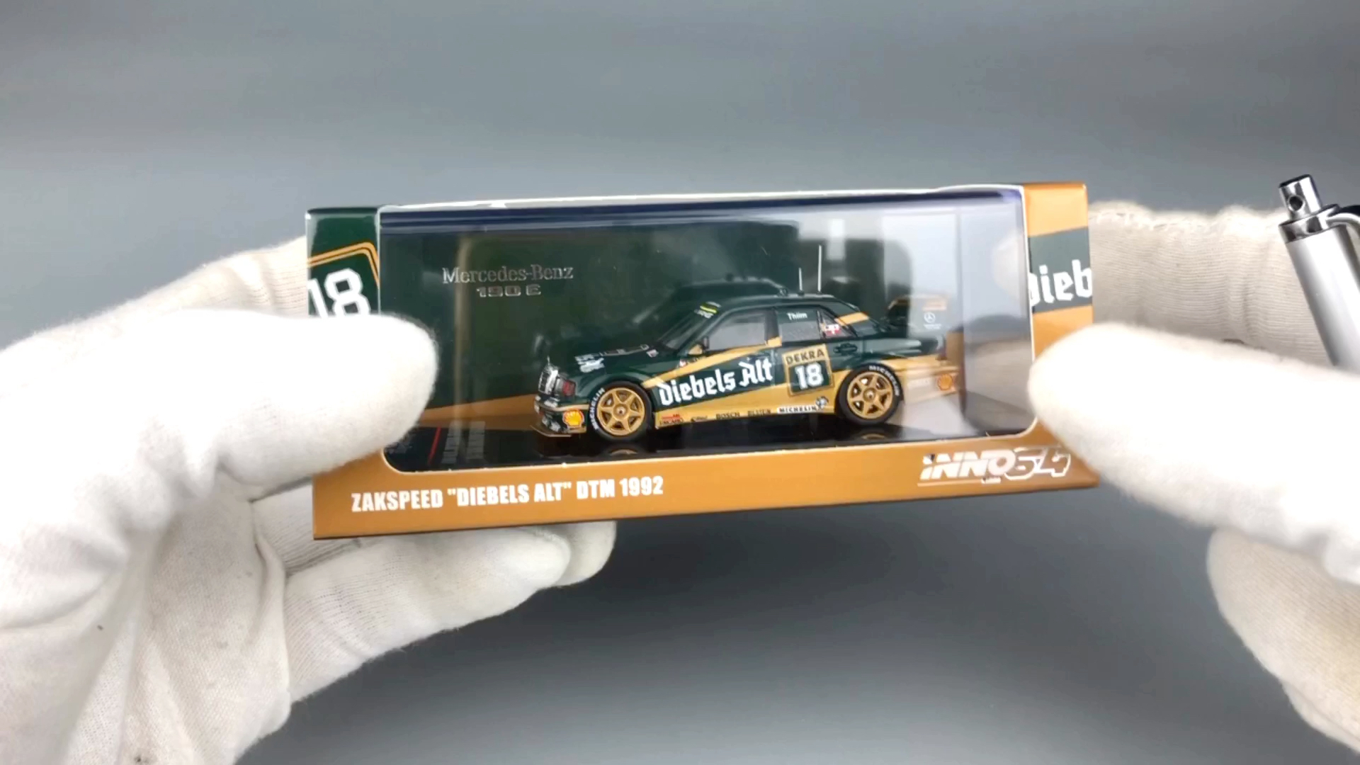 Inno 1:64奔驰190E DTM 1992合金汽车模型