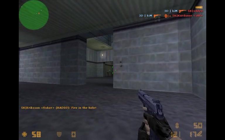 【CS】当年最强较量,3D击杀当时世界排名第一的SK!