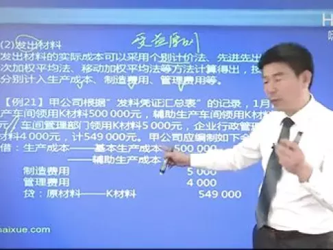 2013初级会计实务初级会计职称第1章原材料QQ2314967033