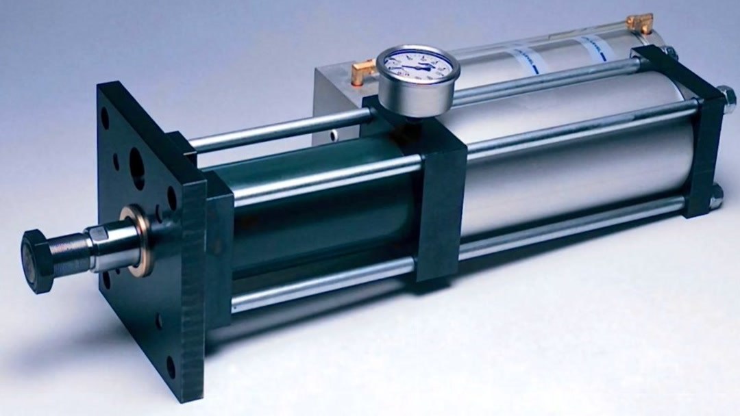 【机械小知识】简单了解气液增压缸的基本原理图