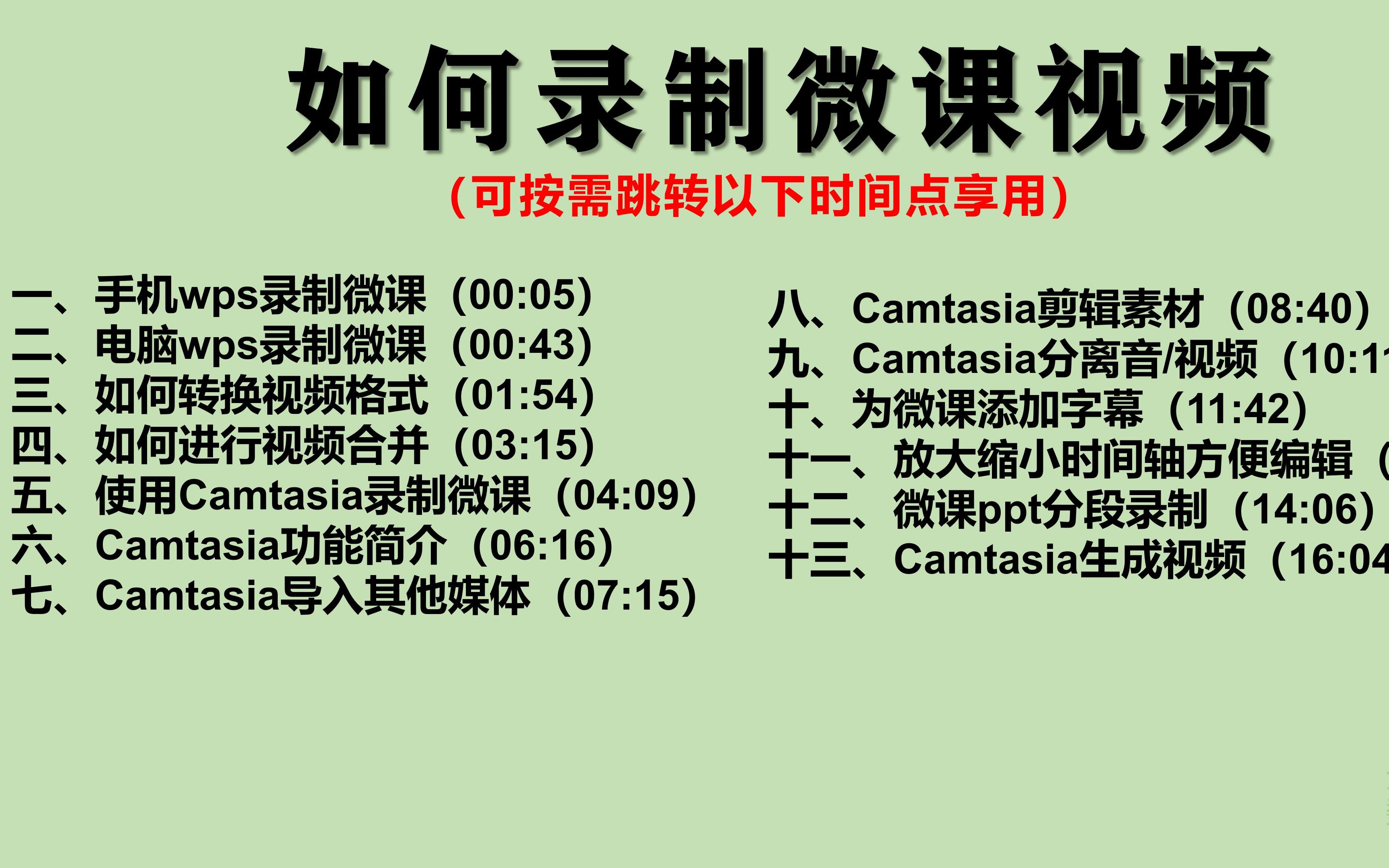 如何录制微课?在职教师手把手教学!