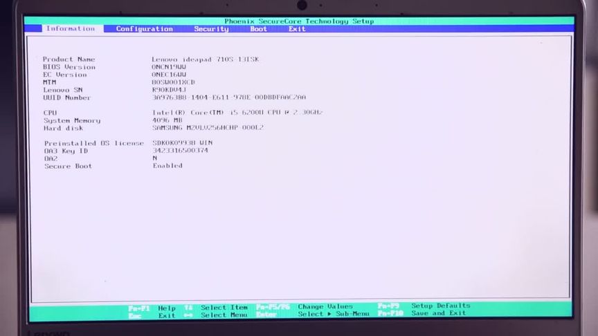 「第三期」windows 10安装前电脑BIOS的示例讲解