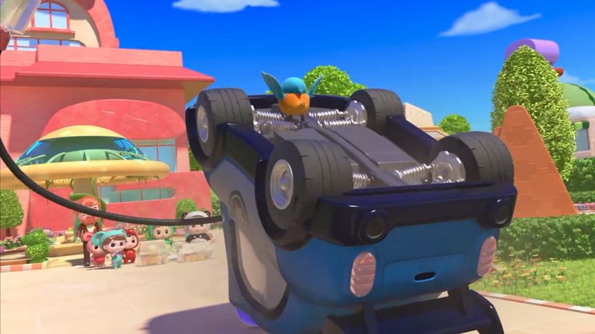 百变校巴:鹦鹉挠痒痒,歌德痒的都翻车了,歌德没事吧