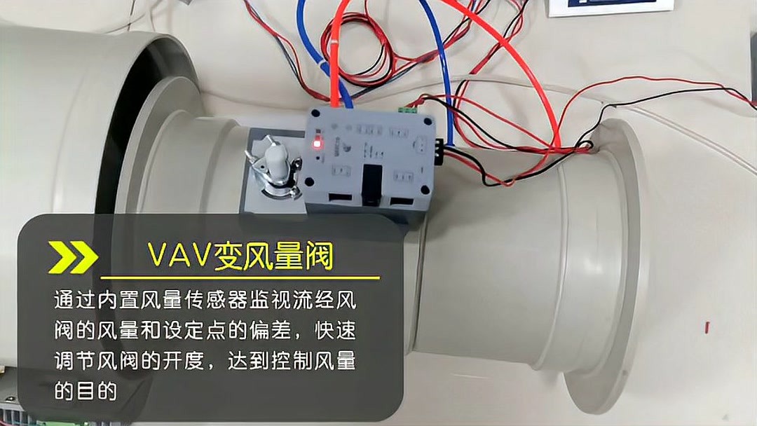 VAV变风量系统对房间压差控制原理演示