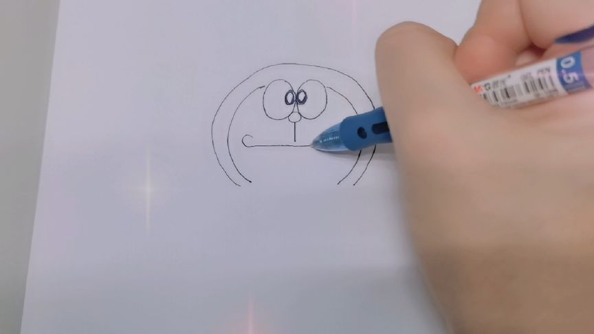 适合宝妈陪宝宝学习的哆啦A梦简笔画～