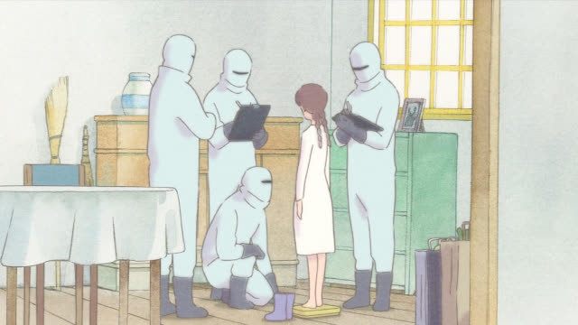 女孩被富人培养多年,最后发现是被别人看中了器官,科幻动画