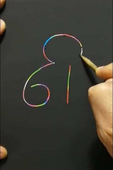 喵用数字教大家画猫啦,创意简笔画