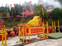 漳州大型梅花桩舞狮表演