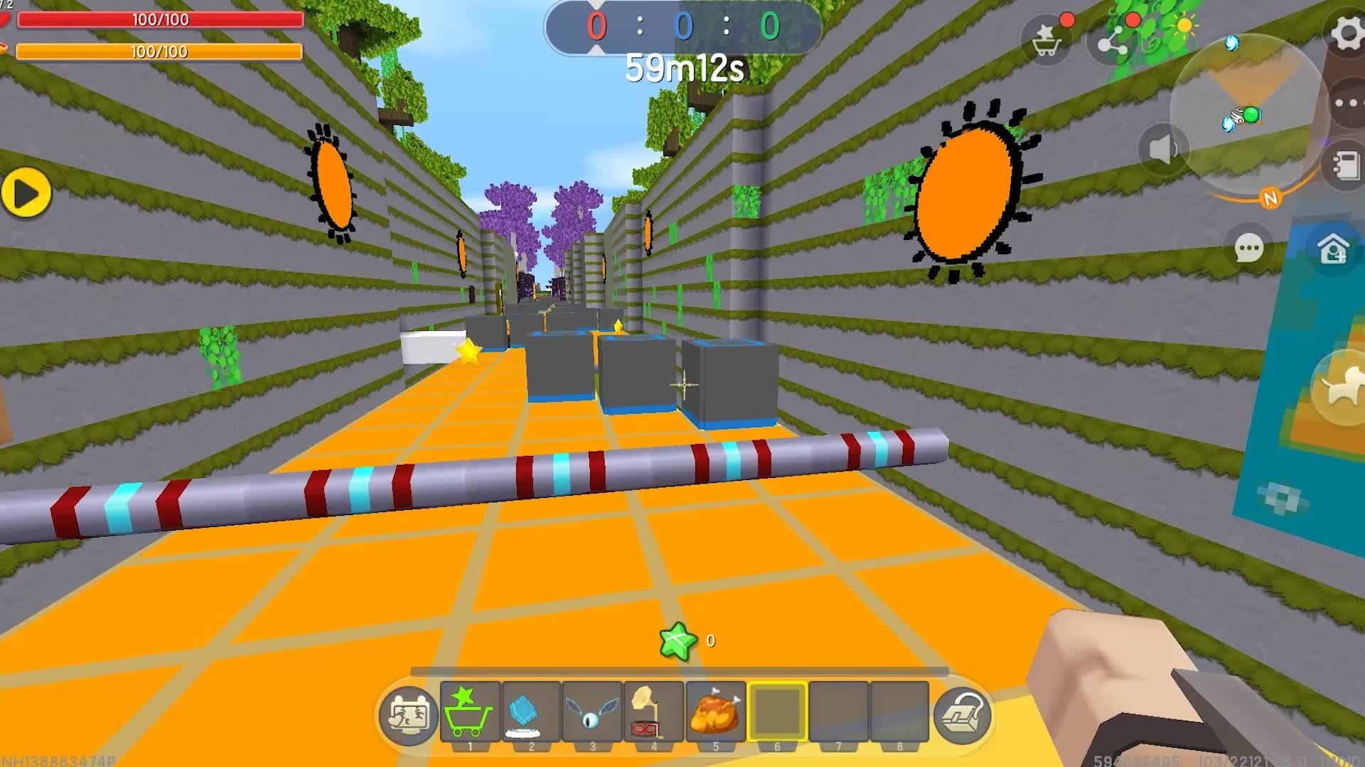 迷你世界:这个图必须一直移动,五秒不动就会当场升天!