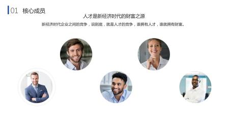 创业融资商业计划书PPT模板