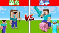巫妖王我的世界搞笑 第110集 菜鸟把高手打趴下了,他是怎么做到的?