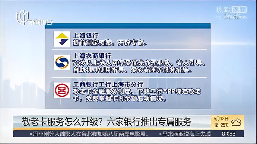 敬老卡服务怎么升级 六家银行推出专属服务