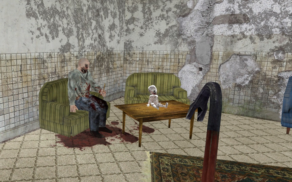 【Garry'sMod】 多人无脑眼瞎的恐怖探险