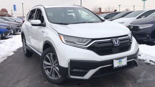 新车展示，2021款本田CRV，还是混动的，买不买奇骏自己看着办