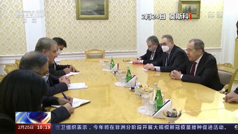 [新闻直播间]俄罗斯 关注乌克兰局势 普京称俄方发起特别军事行动是...