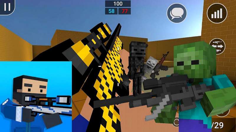 我的世界MC动画:怪物学院 方块攻击挑战