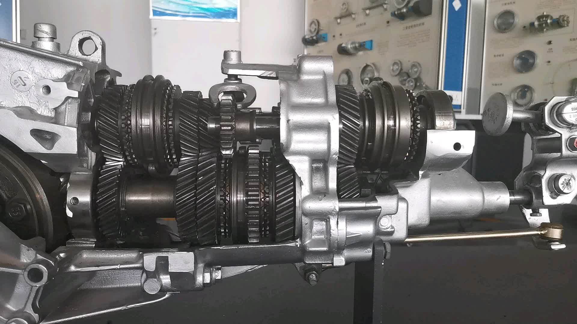 手动变速器内部工作过程