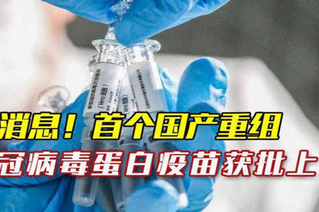 好消息!两个病毒克星,中国首款重组新冠蛋白疫苗获批上市
