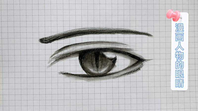 怎样画漫画人物的眼睛