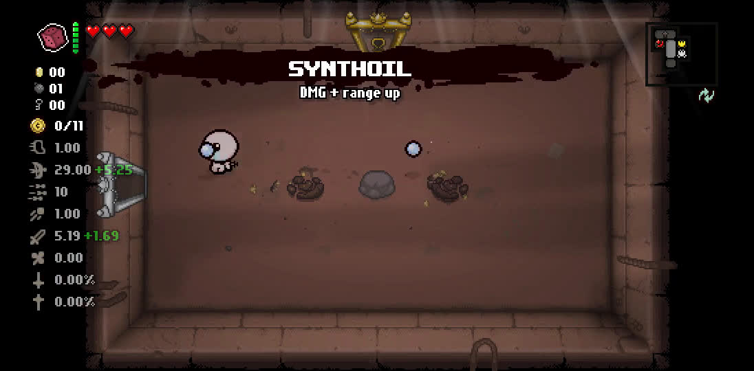 以撒的结合胎衣+ #通一次就行了