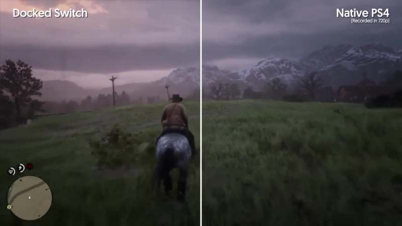 Switch玩《荒野大镖客2》和《女神异闻录5》