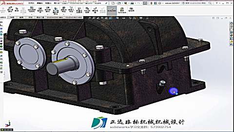SolidWorks视频教程-齿轮传动精讲(下)