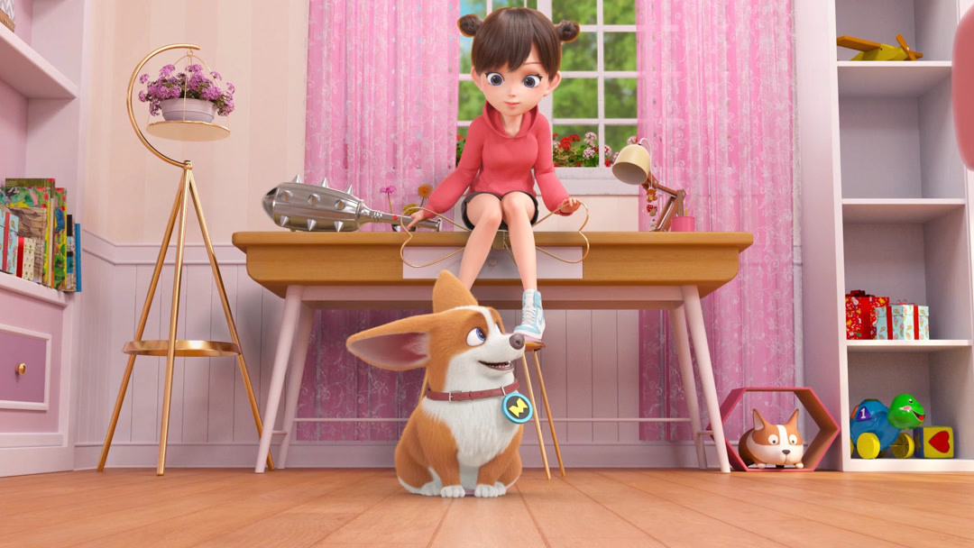 飞狗MOCO三分钟精选 第27集 打打闹闹 我一直和主人在一起