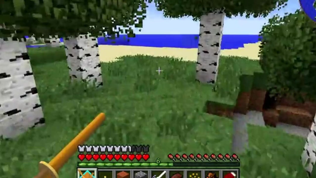 抽风解说我的世界【拔刀,异界,豆腐生存】第九集 路遇女仆(奴)酱