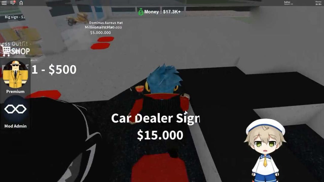 小格解说 Roblox 汽车大亨:建造极品飞车商店!小格有了