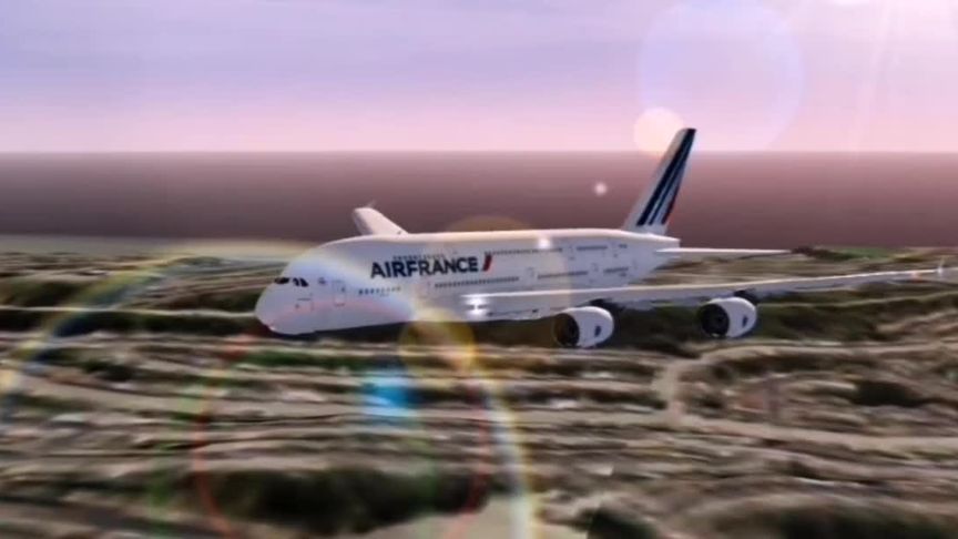法航空客A380全部退役#模拟飞行
