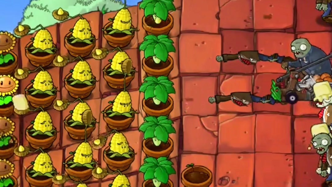 植物大战僵尸无敌版:这样玩植物大战僵尸我看都没看过太搞笑游戏